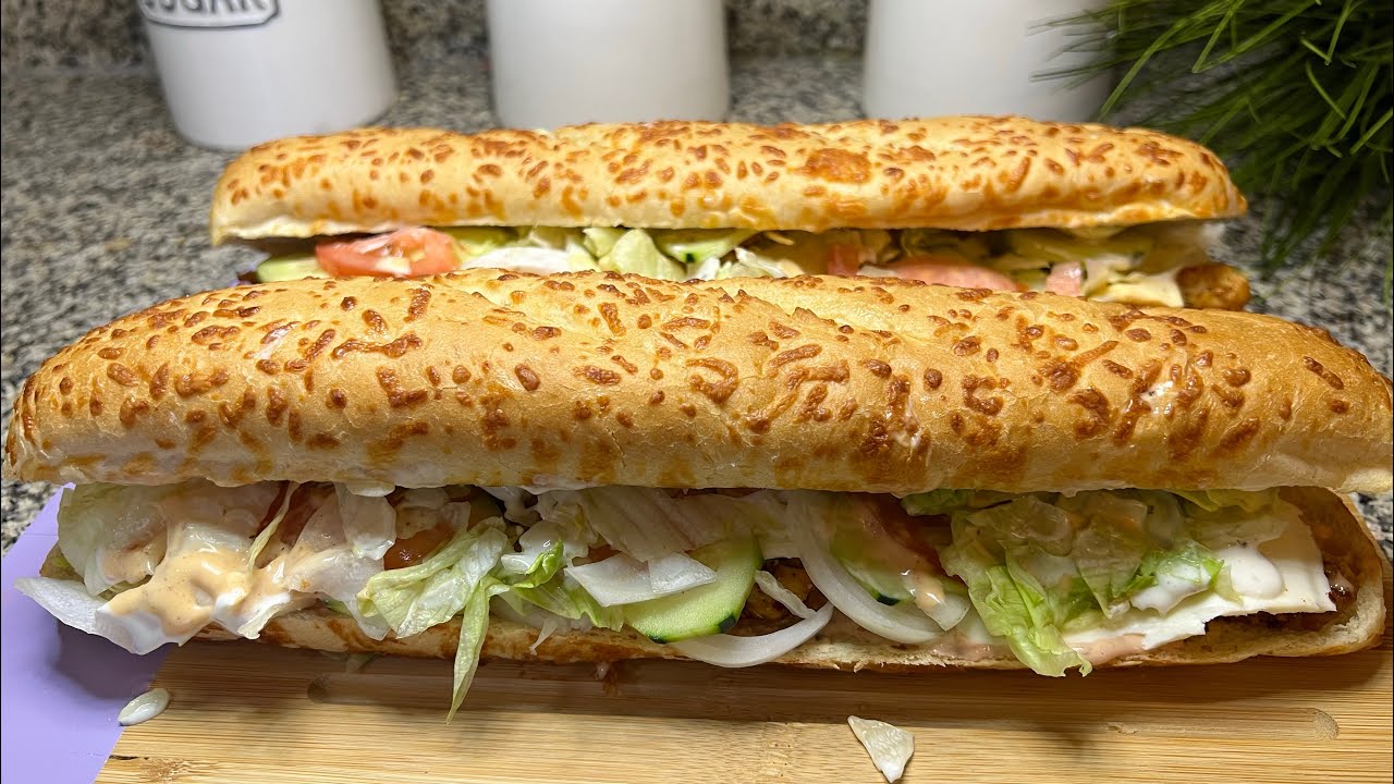 How to make subway sandwich at home. Quick and easy recipe.with Emanova ...