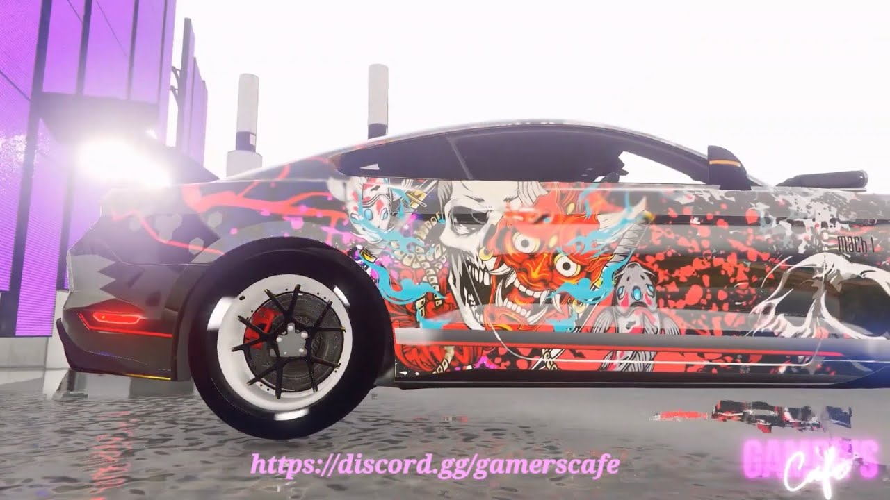 Ford Mustang Mach Demon Ghost Livery - YouTube