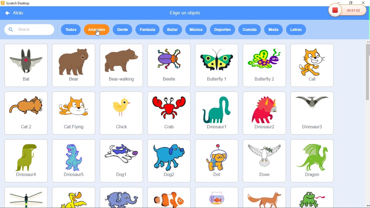 Como agregar un personaje en scratch - YouTube