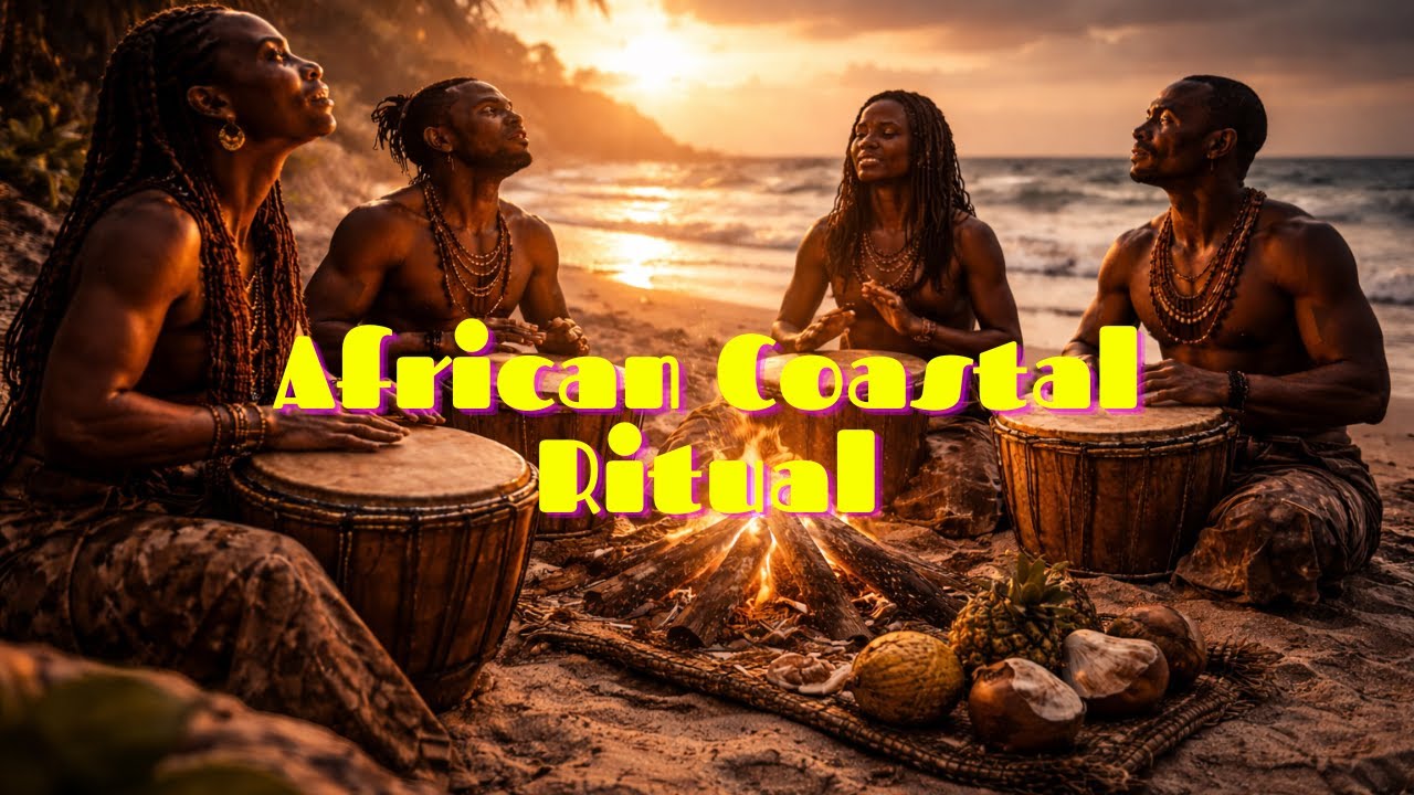 African Night Drum Ritual | Deep Sacred Ancestral Rhythm - YouTube