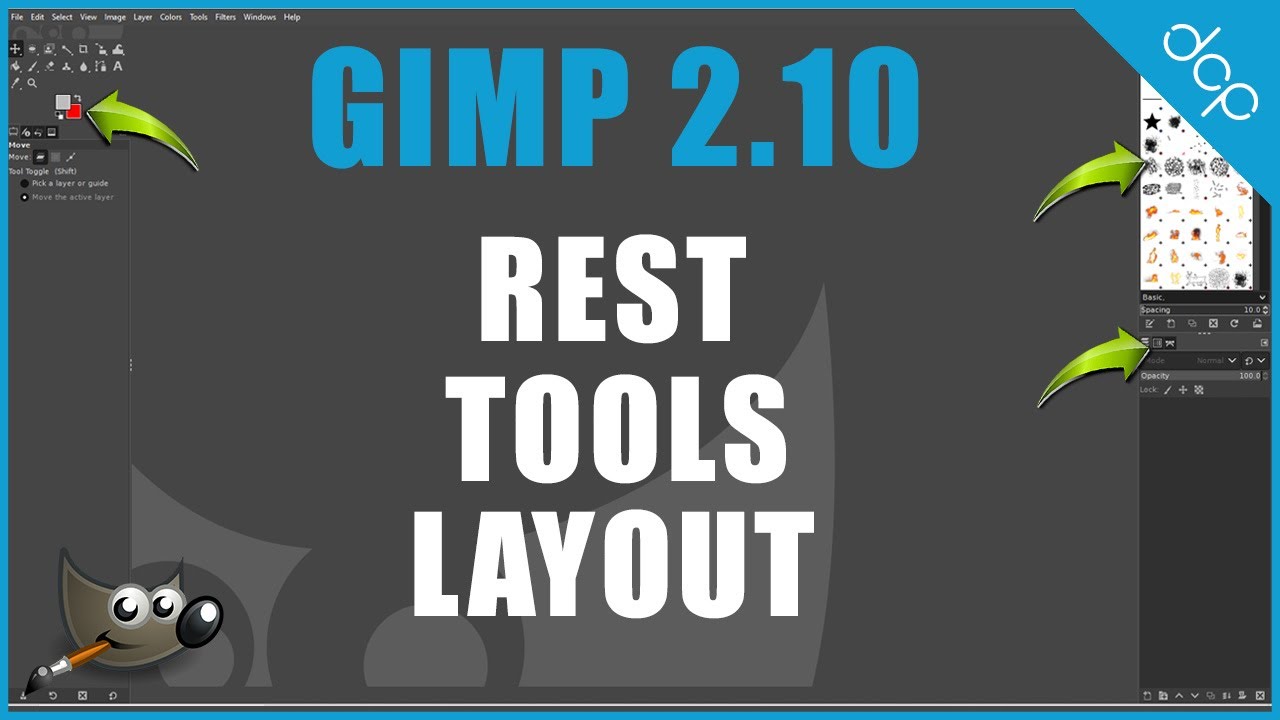 How To Reset GIMP 2 10 Tools Layout GIMP Reset To Default Fix How To Reset GIMP 2 10 Tools Layout GIMP Reset To Default Fix