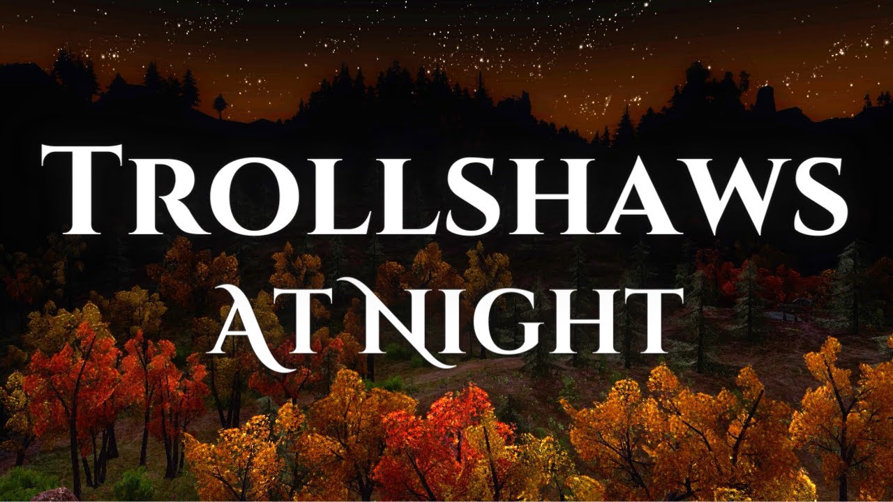 LOTRO | The Trollshaws Music & Ambience | Night - YouTube