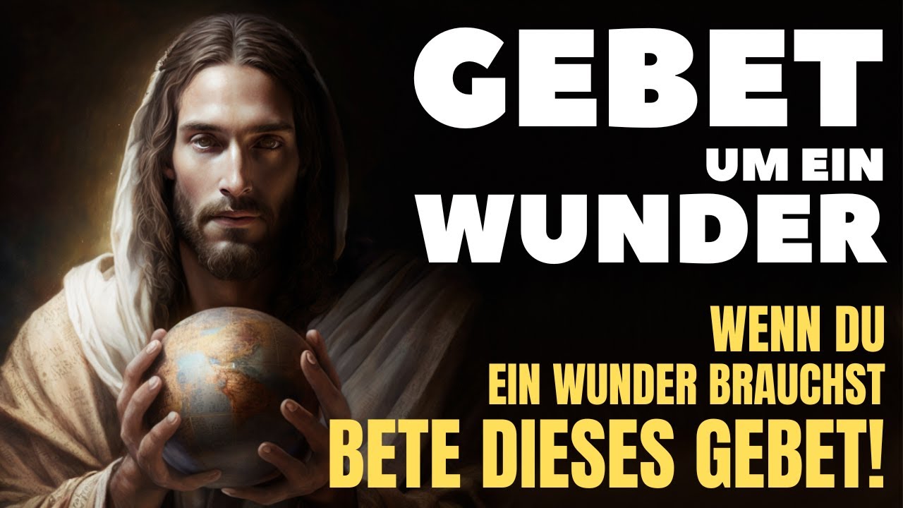 Ein Geheimes, Kraftvolles Gebet, Das Wunder Bewirkt I Gebet um ein ...