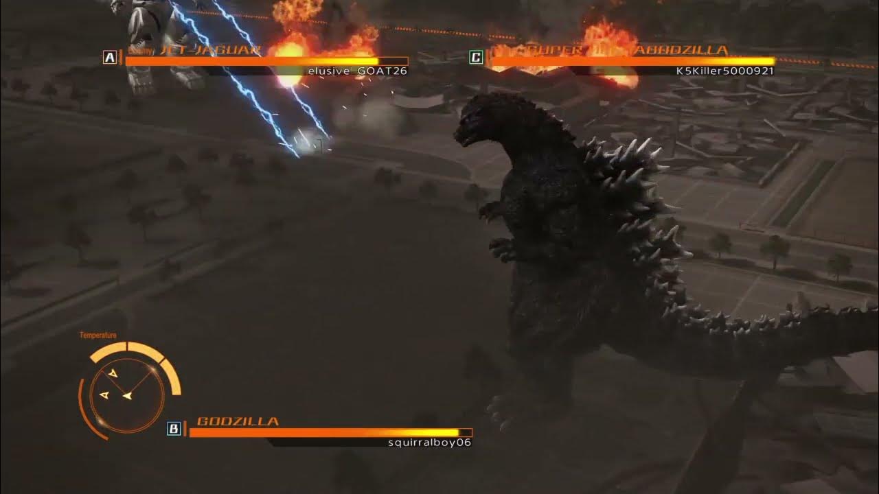 GODZILLA PS4 - Heisei Godzilla vs Jet Jaguar vs Super Mechagodzilla - YouTube