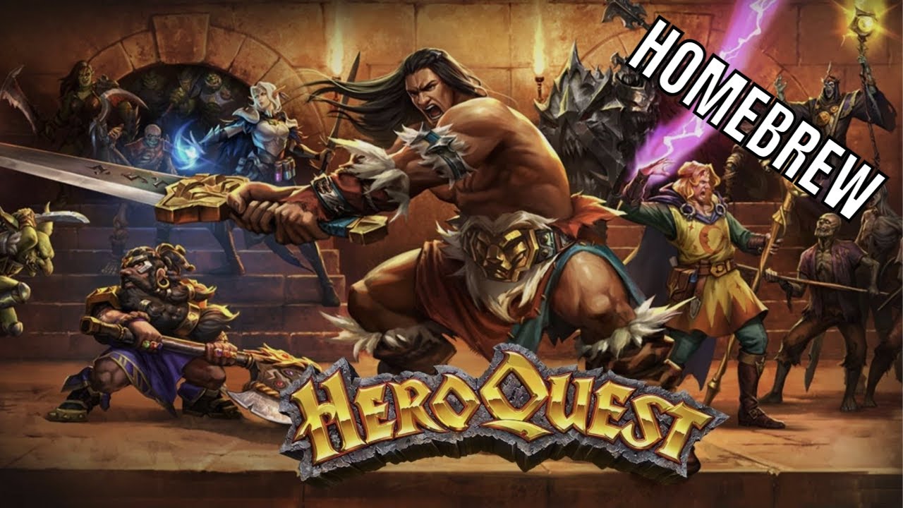 HOMEBREW HEROQUEST - Tabletop Roleplaying Game Rules #2 🔴#4k LIVE - YouTube