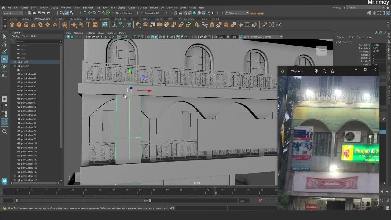 3d | building | tutorial | part_08 - YouTube
