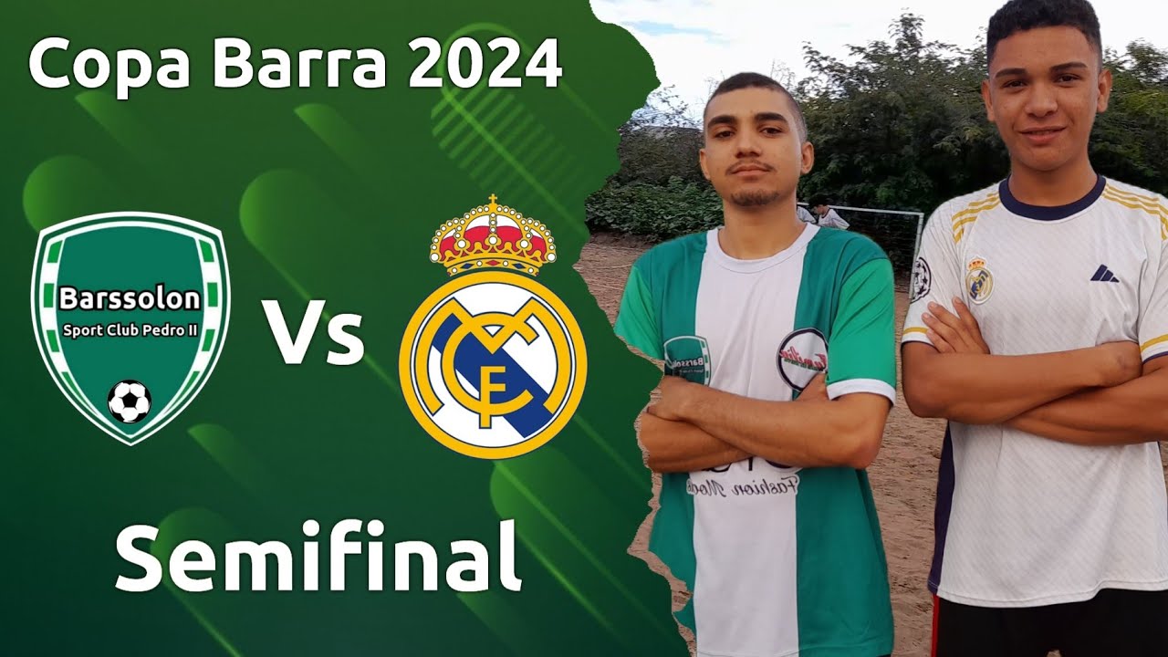 Barssolon × Real Madrid Semifinal da Copa Barra 2024 - YouTube