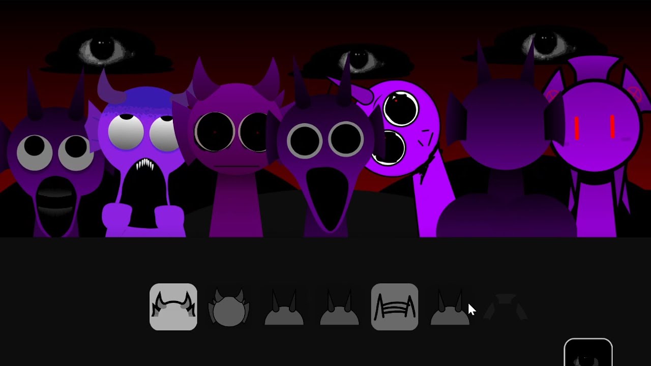 Every Durple Singing Together (Sprunki Gyat, Retake, Scrunkly, Sprunked ...