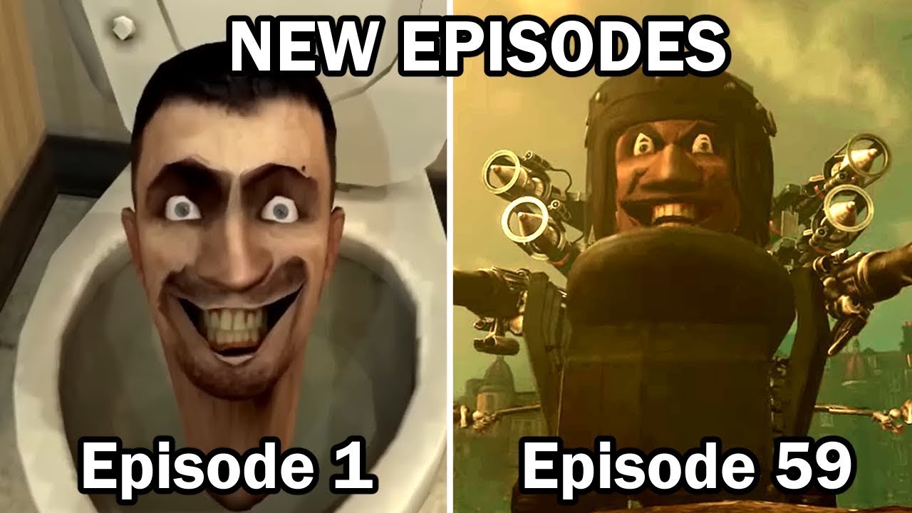 Skibidi Toilet 1 - 59 All Episodes: Rocket Skibidi Toilet (Episode 59 ...