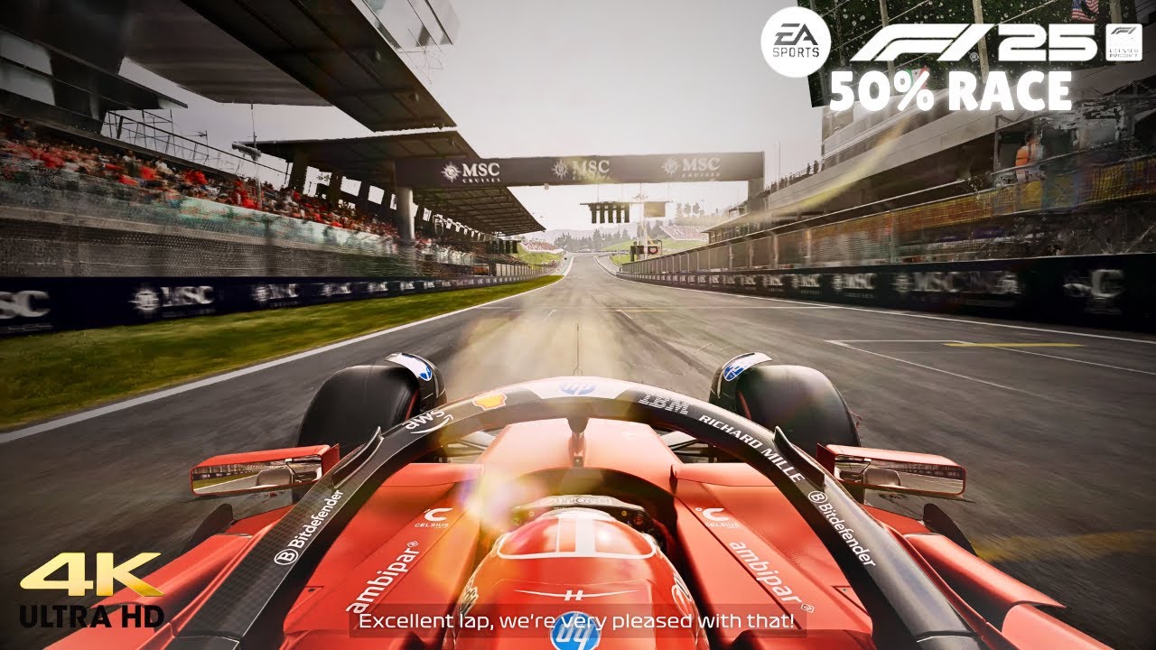 Charles Leclerc's Ferrari SF25 - 2025 Austrian GP 50% Race | F1 25 ...