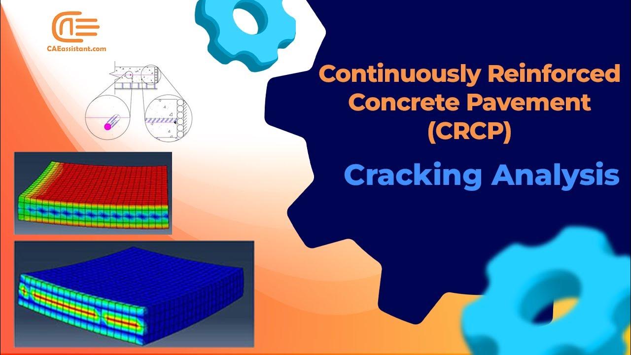 Reinforced Concrete Pavement Cracking Analysis in Abaqus with Python Scripting - YouTube