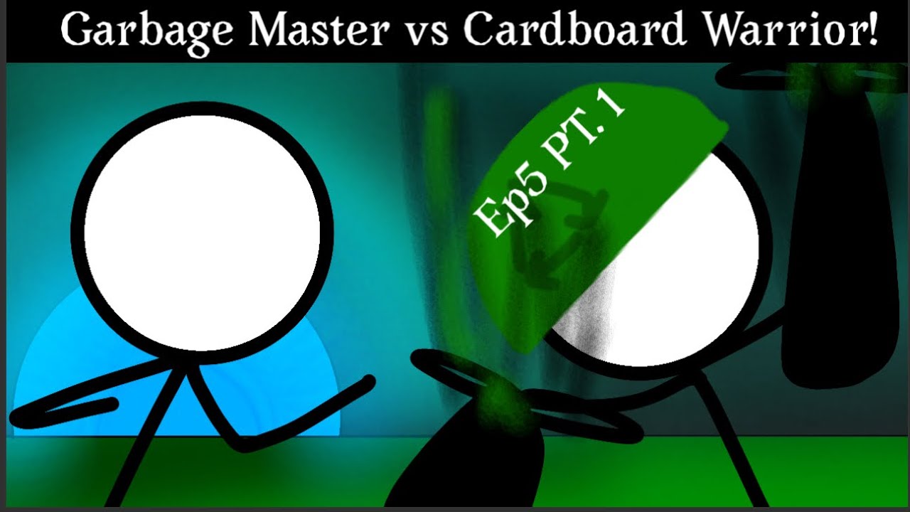 [Fight series1 episode 5 PART 1] Cardboard Warrior Vs Garbage Master 🗑️ The agreement - YouTube