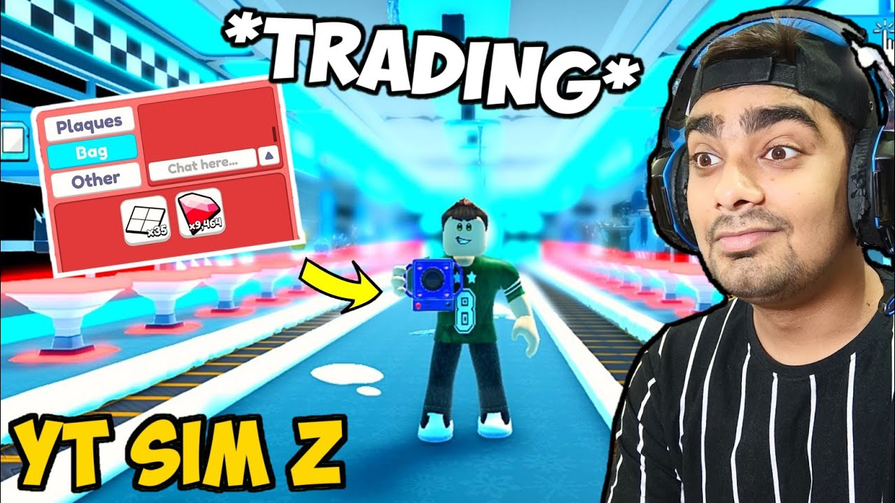 *TRADING* Is Here! YouTube Simulator Z Update Roblox - YouTube