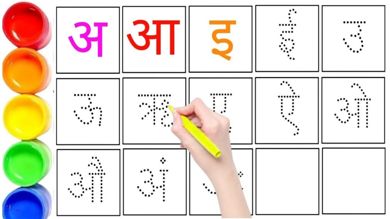 ABCD in Hindi for Kids | ABCD in Hindi | ABC in English|ABC in English ...
