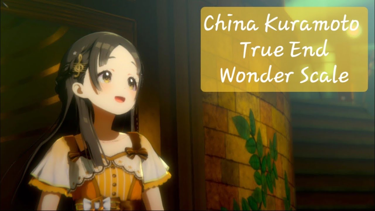 Wonder Scale - Initial SSR China Kuramoto - True End - Gakuen ...