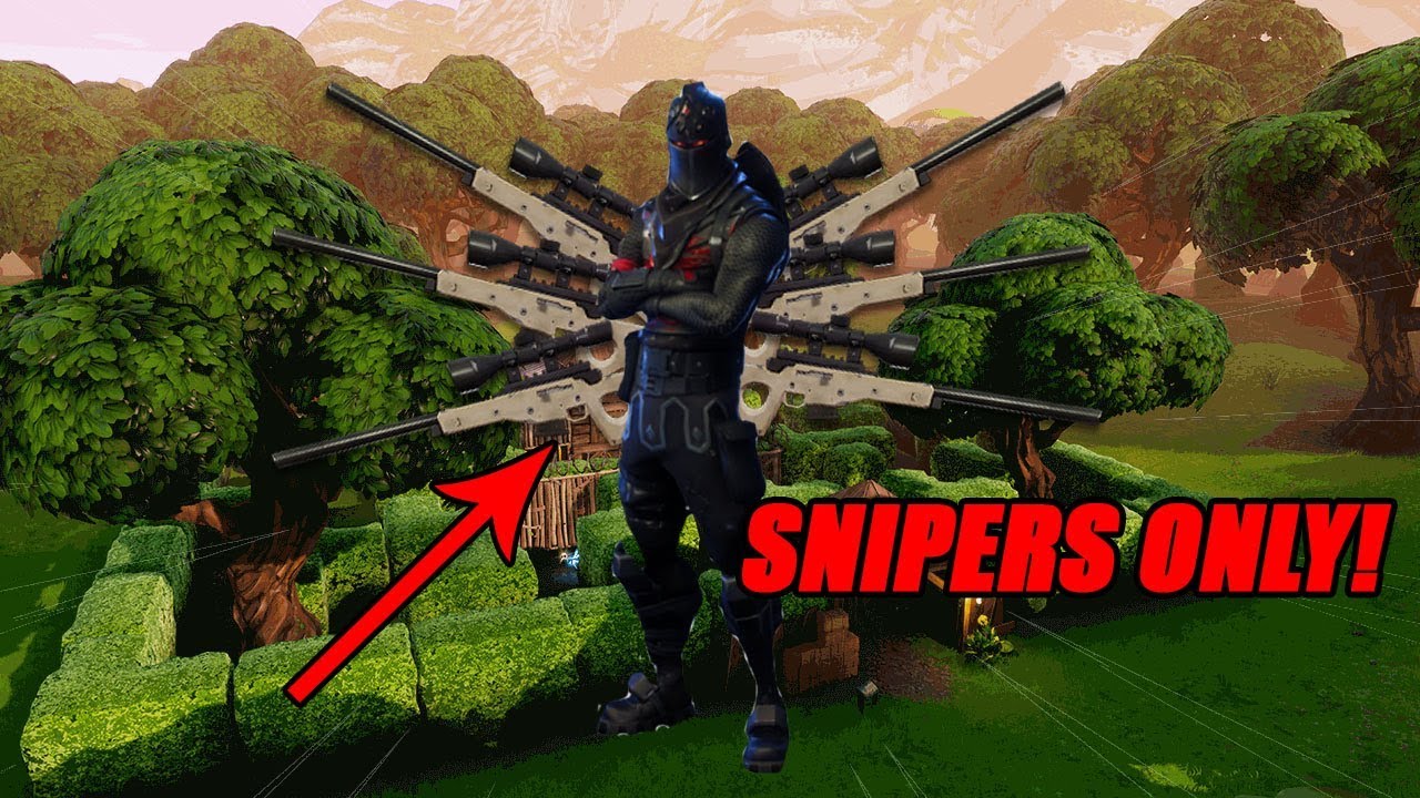 *NEW* SNIPER ONLY MODE | Fortnite: Battle Royale - YouTube