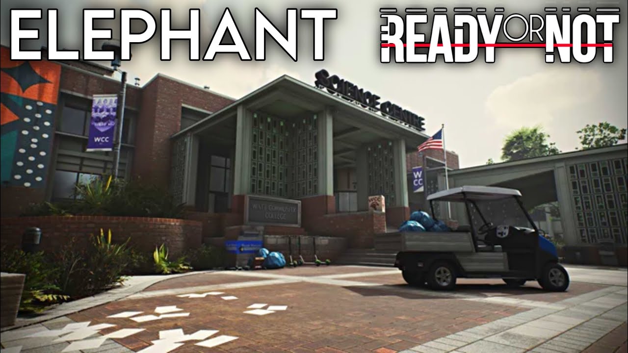 READY OR NOT VOICE ACTOR PLAYS "ELEPHANT" - College Campus Level - YouTube