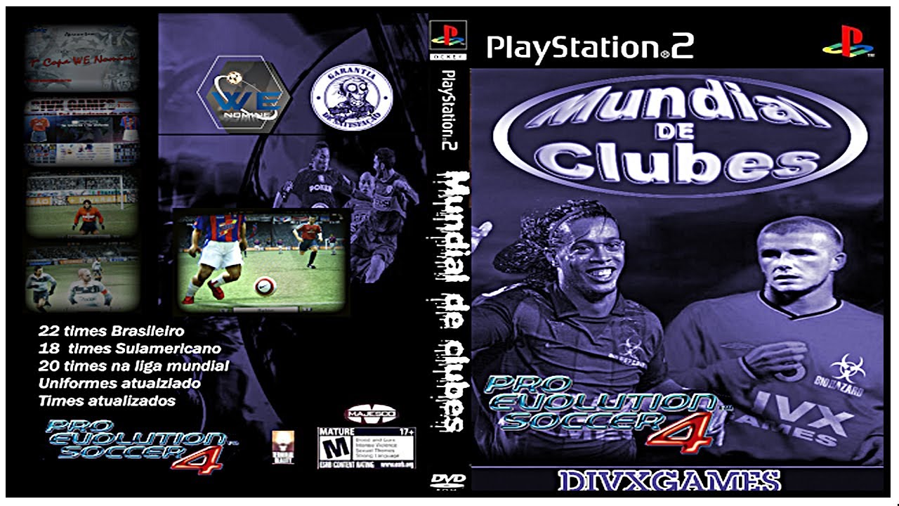 PES 4 - MUNDIAL DE CLUBES 2004 OFICIAL - PS2 - YouTube