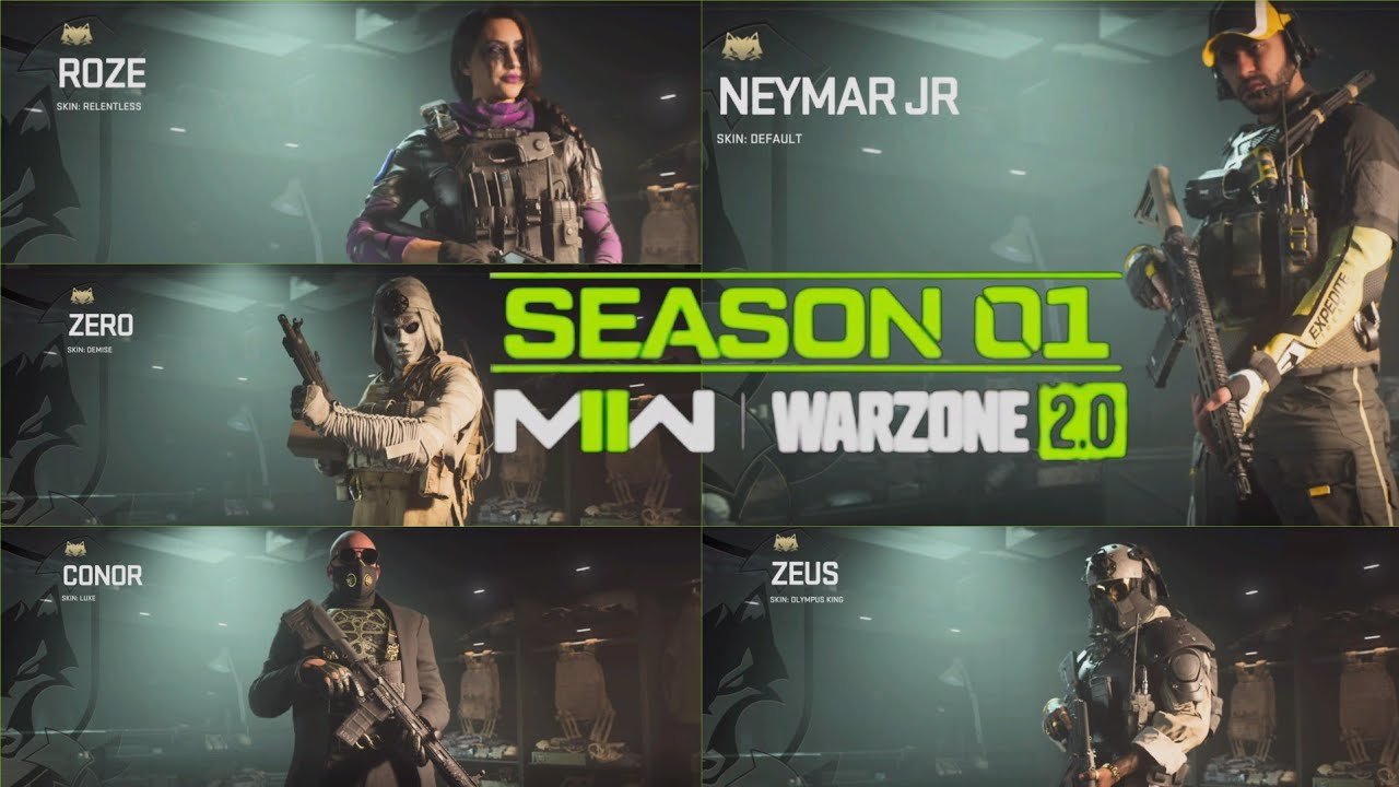 All Operator Skins in Call of Duty Modern Warfare II Season One - YouTube