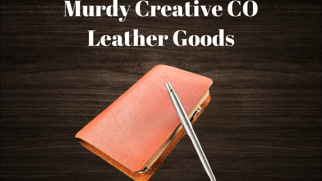 Murdy Creative CO #7 - Pocket Cut Leather Cover Unboxing - YouTube