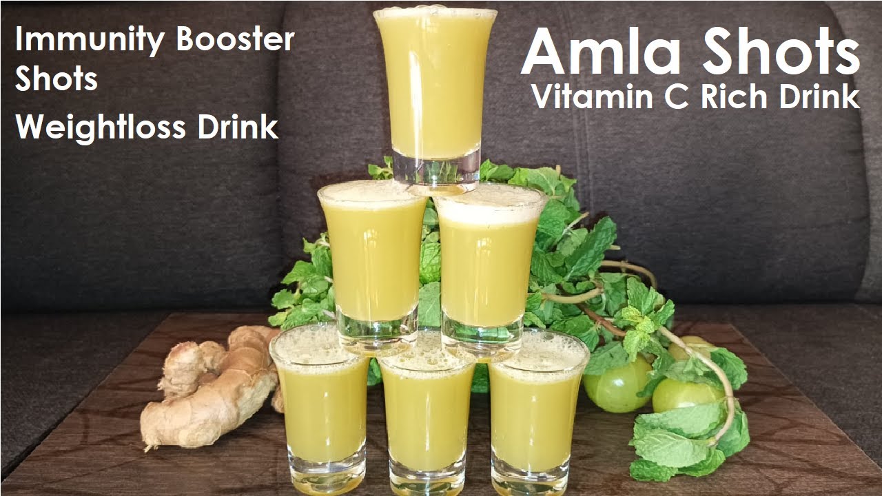 Natural Immunity Booster I Gooseberry Shots New I Amla Shots For ...