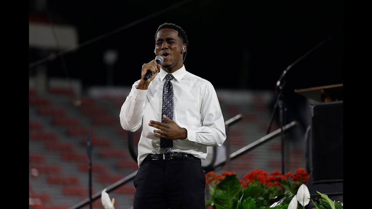 Caleb Kelly performs "Georgia On My Mind," 2021 Spring Undergraduate ...