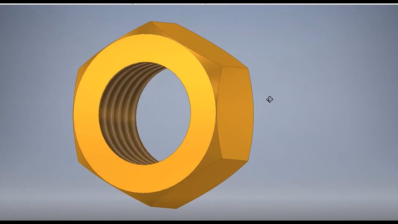 Tutorial Drawing Screw - YouTube