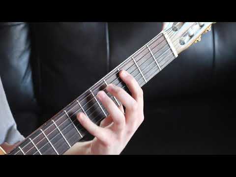 20 seconds of shredding on a nylon string