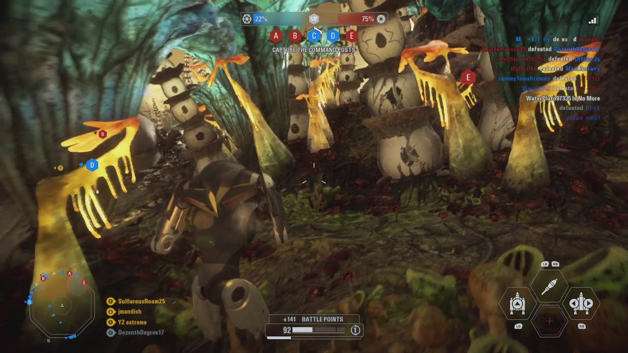 STAR WARS BATTLEFRONT 2 (2017): Supremacy on Felucia Gameplay - YouTube