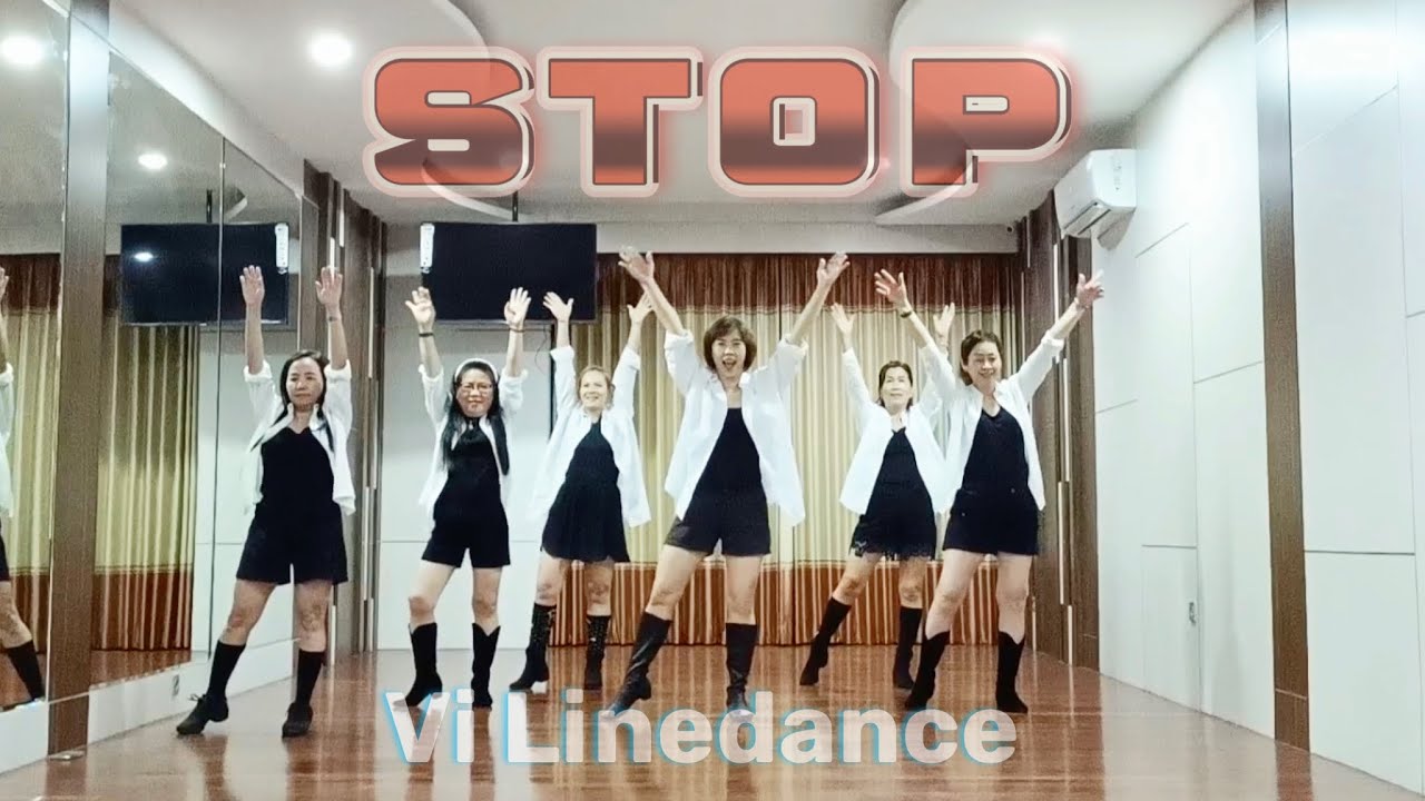 STOP - LINEDANCE - YouTube