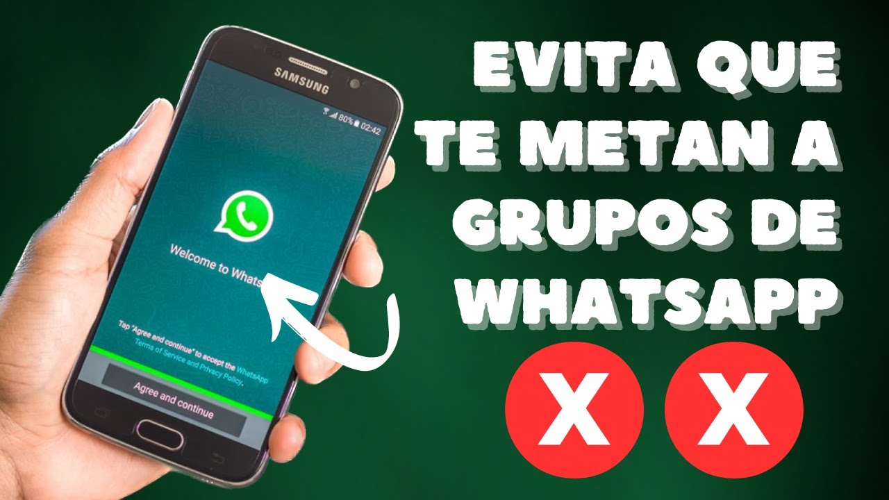 [COMO EVITAR] que me AGREGUEN a un GRUPO de WHATSAPP - YouTube