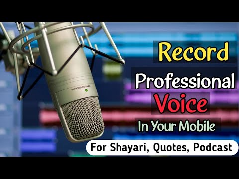 How To Record Professional Voice In Bandlab For Voice Over, Quotes ...