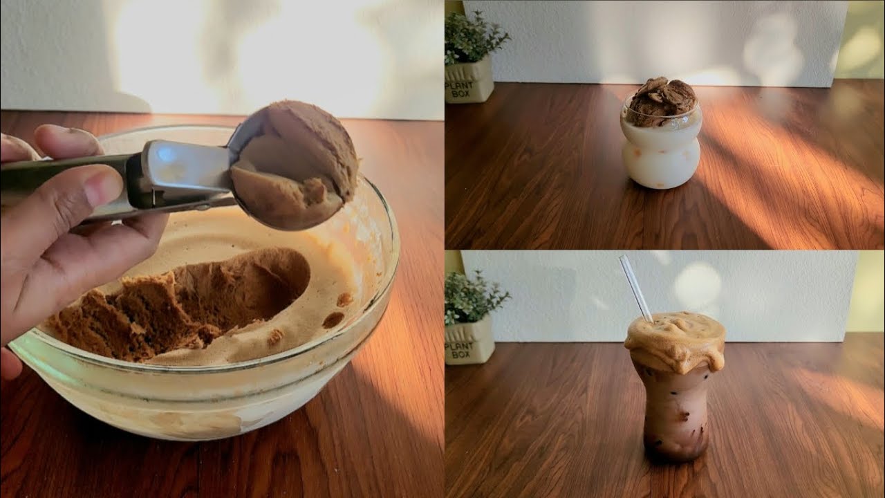 HOW TO MAKE FROZEN WHIPPED COFFEE | WITH 2 COFFEE RECIPES | DALGONA ...
