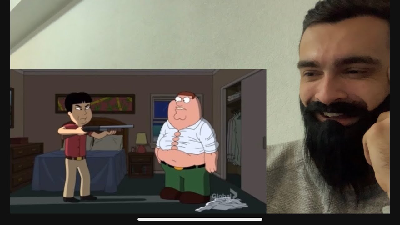 Funny Stereotypes Asian dry cleaner | Family Guy REACTION - YouTube