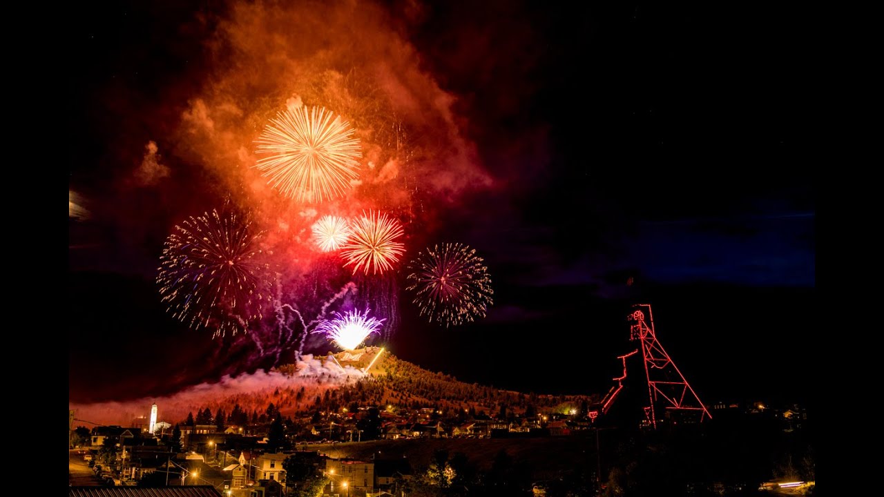 2022 Big Butte Fireworks Show - YouTube