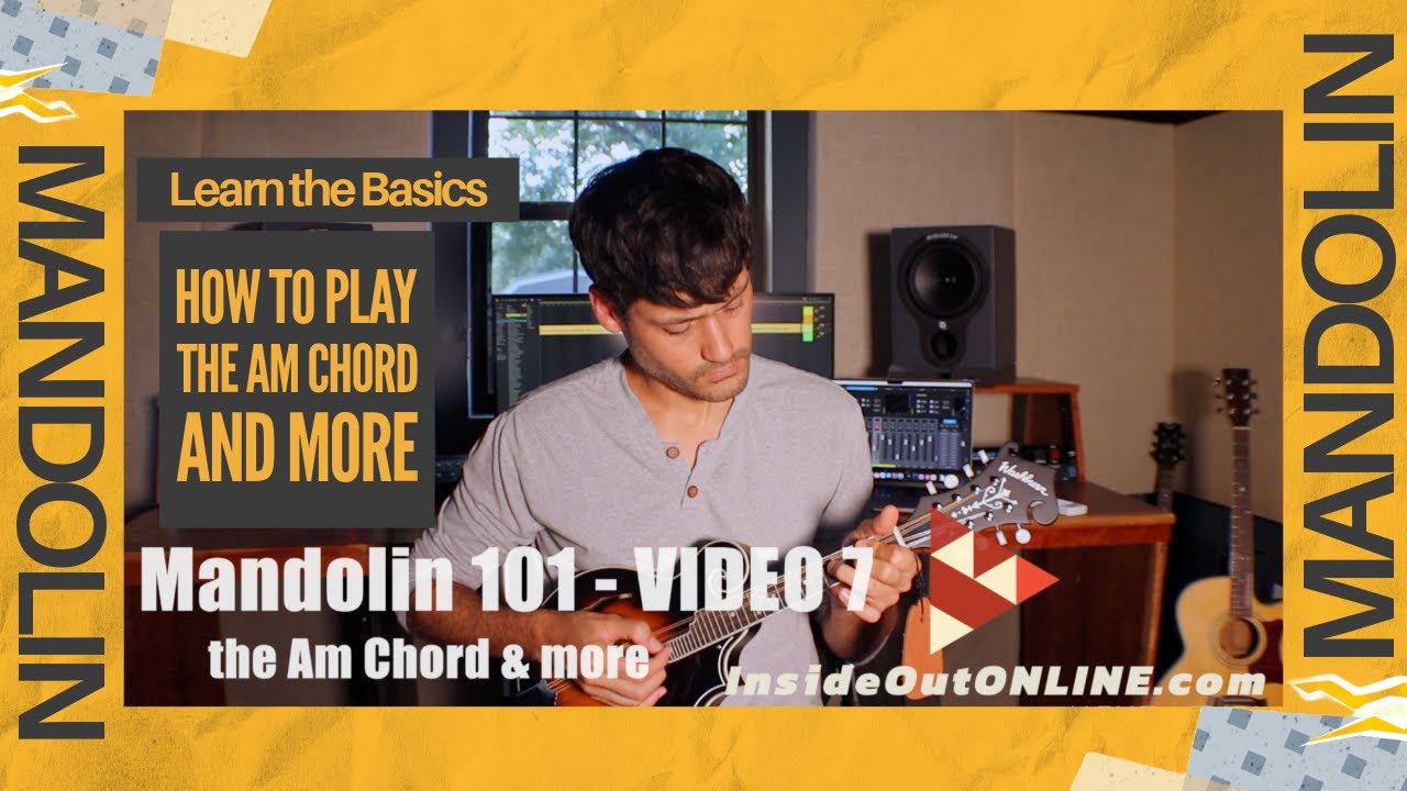 Mandolin 101 - Video 8 - the Am chord & more - YouTube