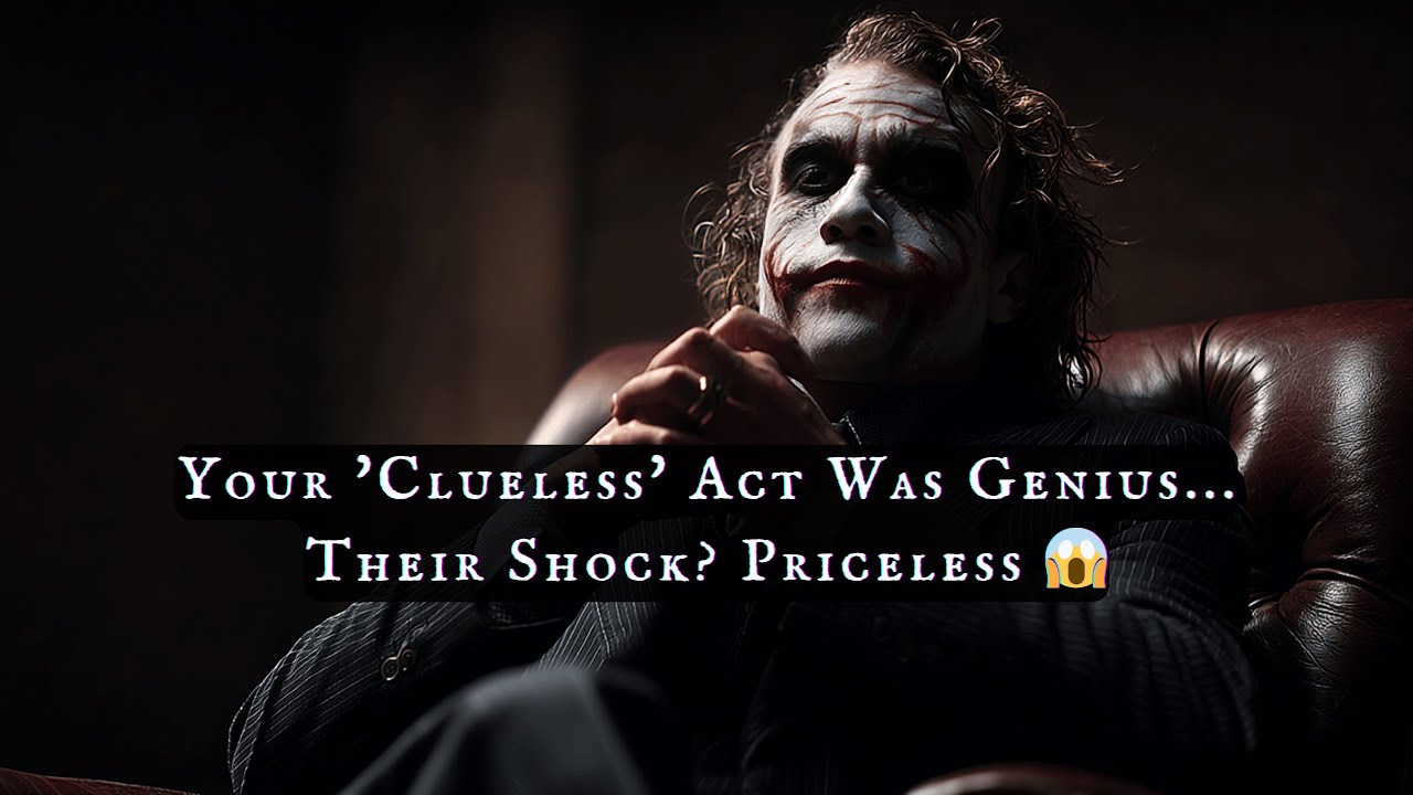 YOUR 'DUMB' ACT FOOLED EVERYONE... UNTIL YOU REVEALED YOUR HAND 💀🃏 ...