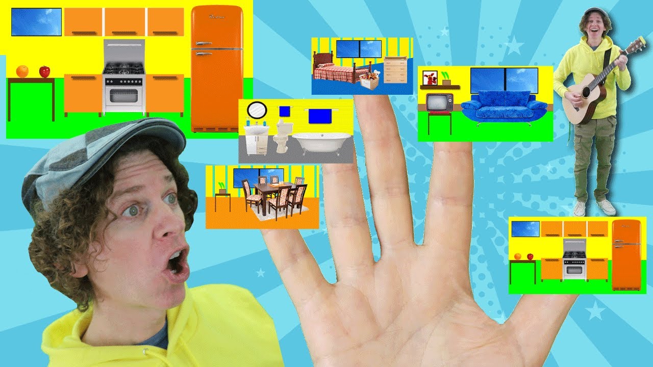Family Finger House Song | Dream English Kids - YouTube