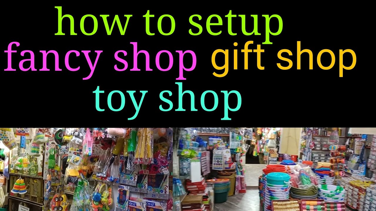 how to setup a fancy store/how to setup a gift shop/how to set up a toy ...