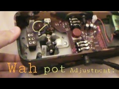 Dime Custom Wah Pot Adjustment - YouTube