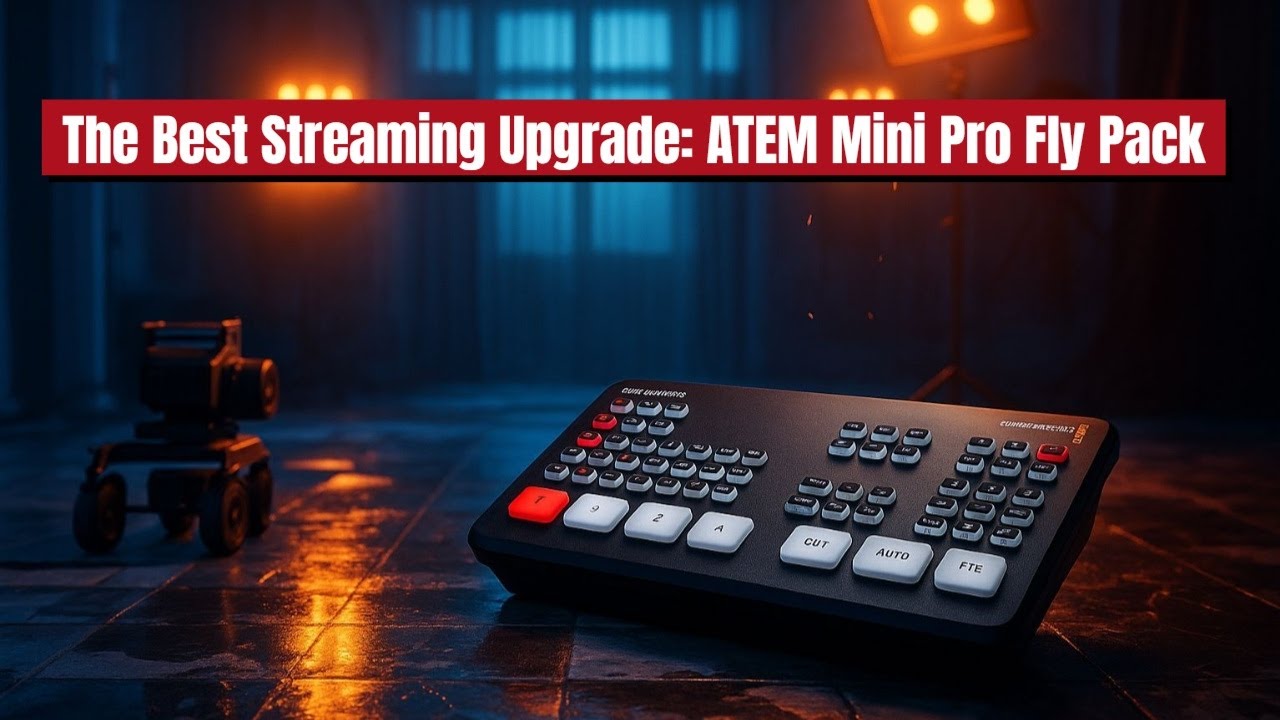 Blackmagic Design ATEM Mini Pro Live Stream Fly Pack - MULTICAM ...