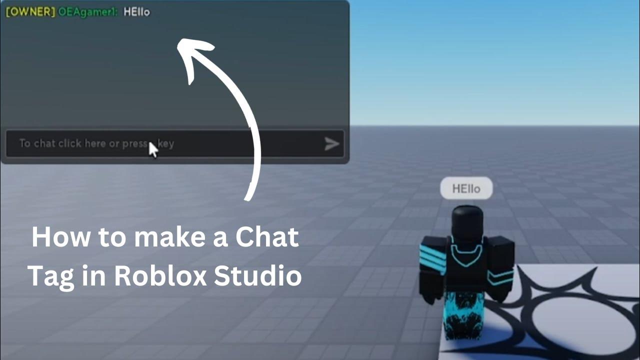 How to make Chat Tags in Roblox Studio - YouTube