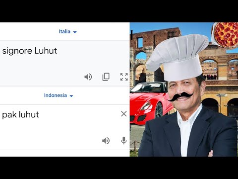 Pak Luhut Berbagai Bahasa meme - YouTube