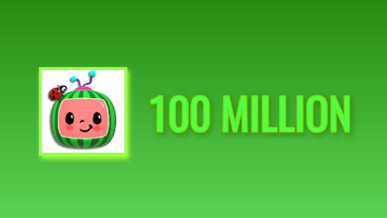 Cocomelon - Nursery Rhymes hits 100 Million Subscribers - YouTube