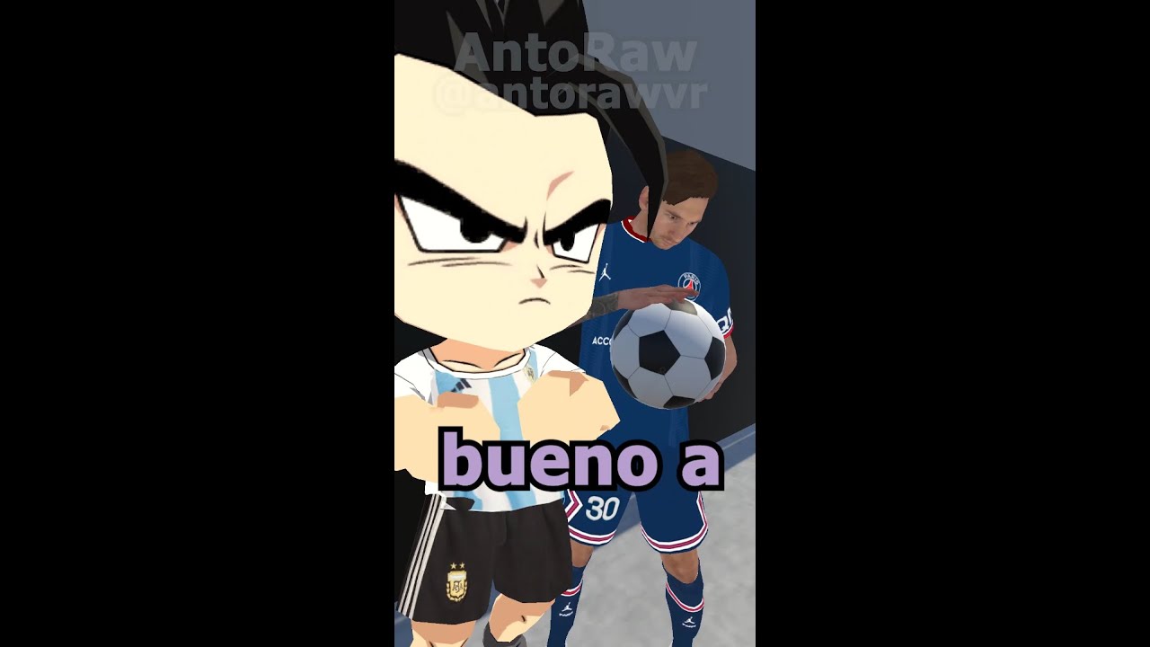 QATAR 2022 - GOHAN CONOCE A MESSI / GOKU MONDONGO - YouTube