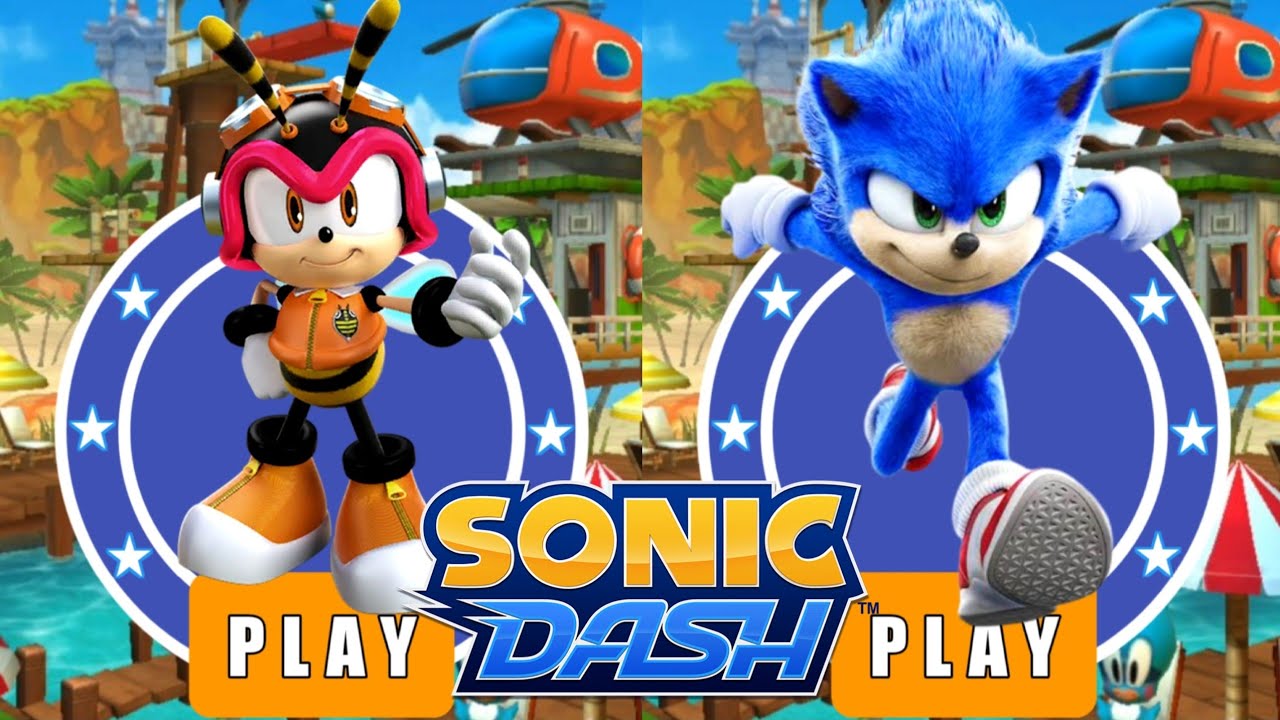 Charmy the Bee 🆚 Movie Sonic | vs All Bosses Zazz Eggman - All ...