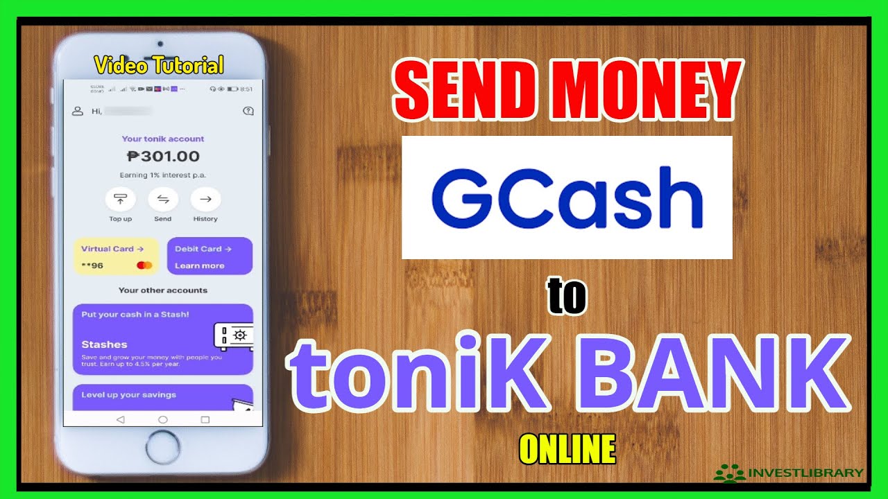 GCash to Tonik Bank Tutorial: How to Top up in Tonik via GCash Mobile ...