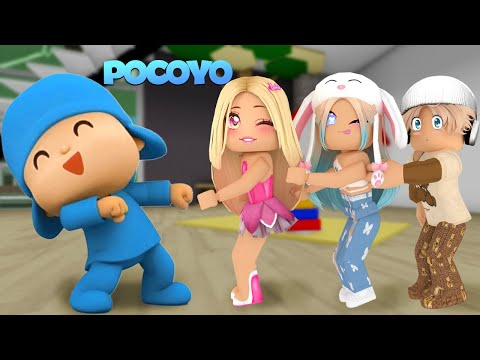 POCOYO KREŞİMİZE GELİP DANS ETTİ!😂 ROBLOX BROOKHAVEN RP