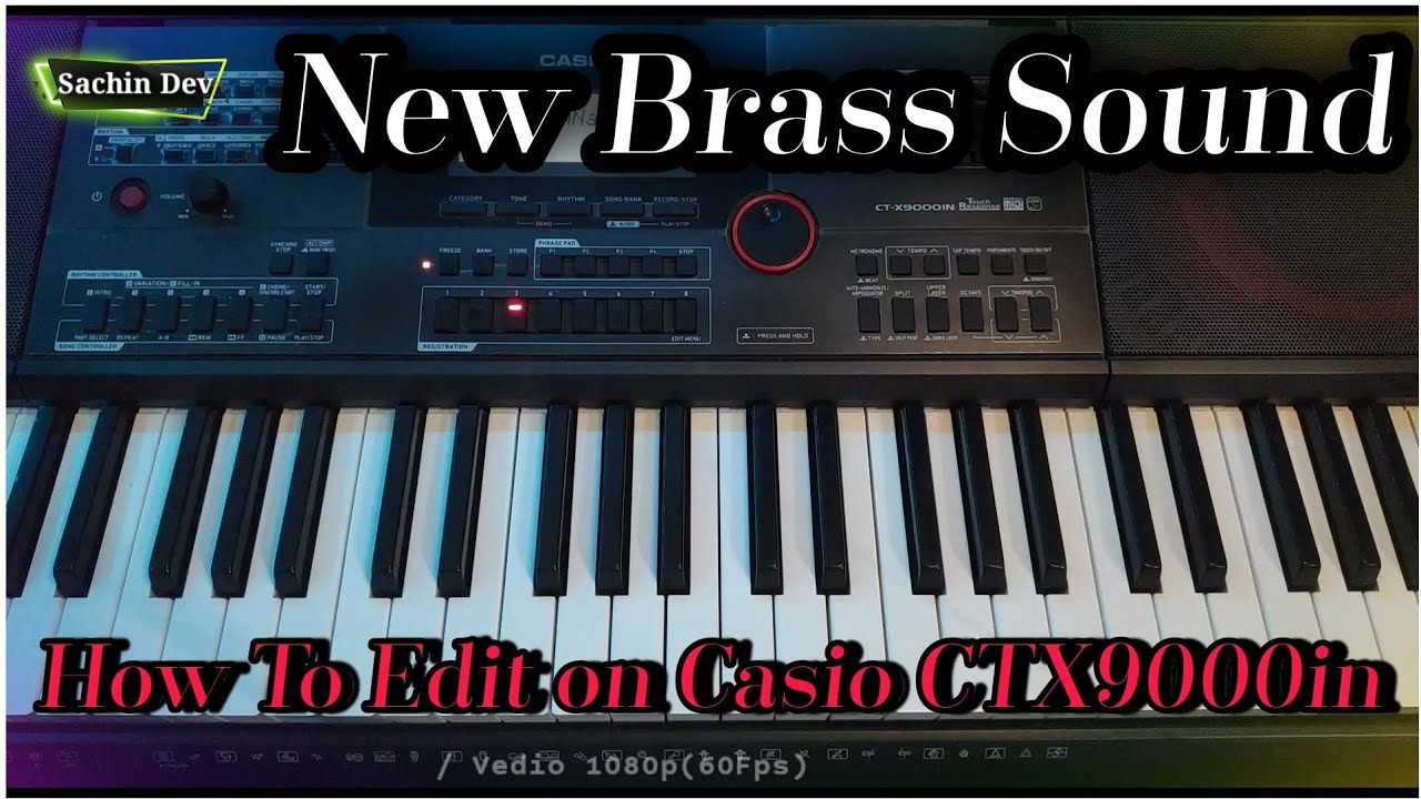 New Brass / Special Casio CTX-9000in - YouTube