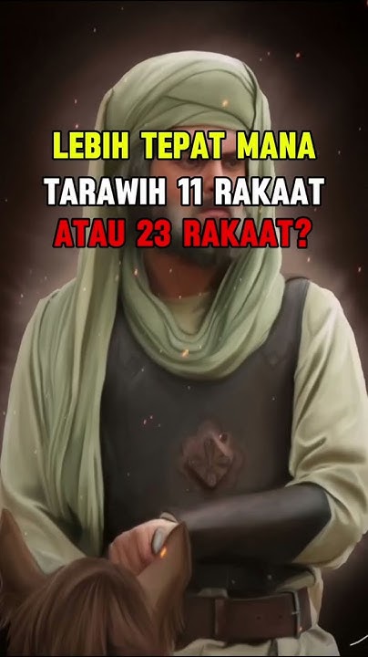 TARAWIH 23 ATAU 11 RAKAAT #fyp #pov #islam #tarawih #ramadhan #pecintarosulullahsaw - YouTube